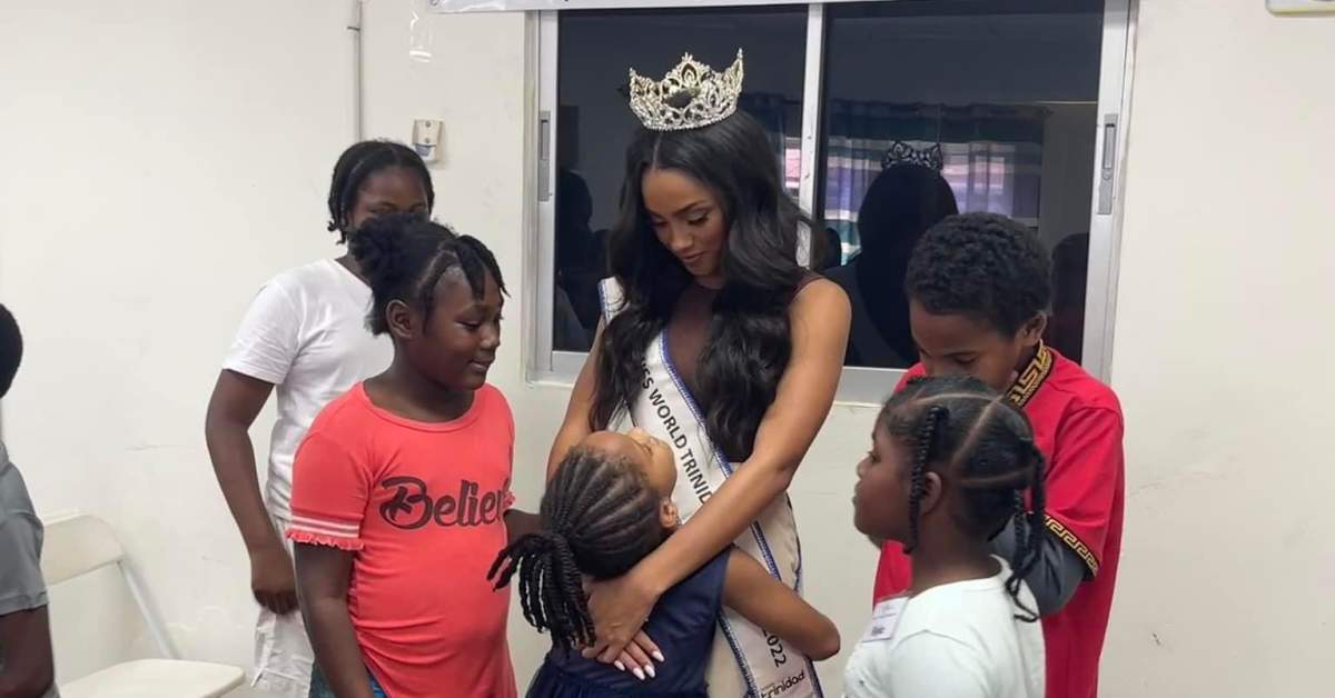 Miss World T&T facilitates a mental health workshop with NGO Kids In ...