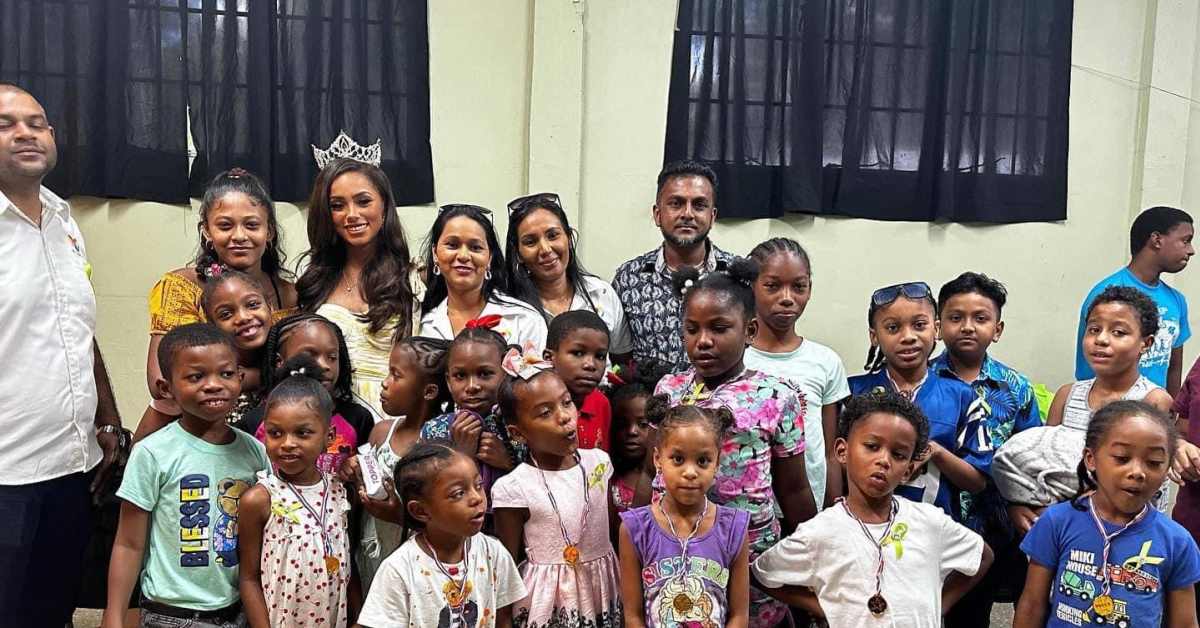 Miss World Trinidad & Tobago facilitates a movie day treat for the ...