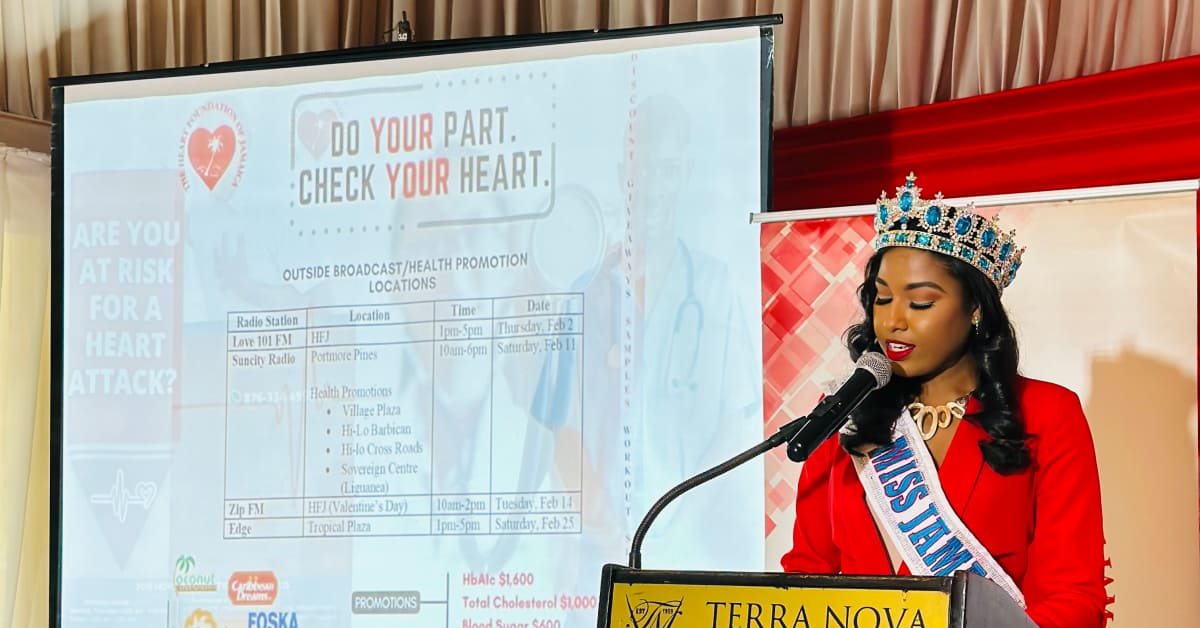 Miss Jamaica World 2022, Shanique Singh is the Heart Foundation of ...