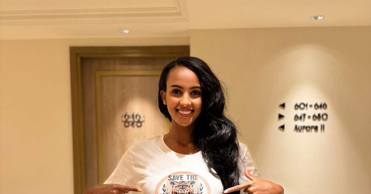 SAVE THE TIGER - Campaign - Rgat Afewerki Ybrah - Miss World 2023 Ethiopia