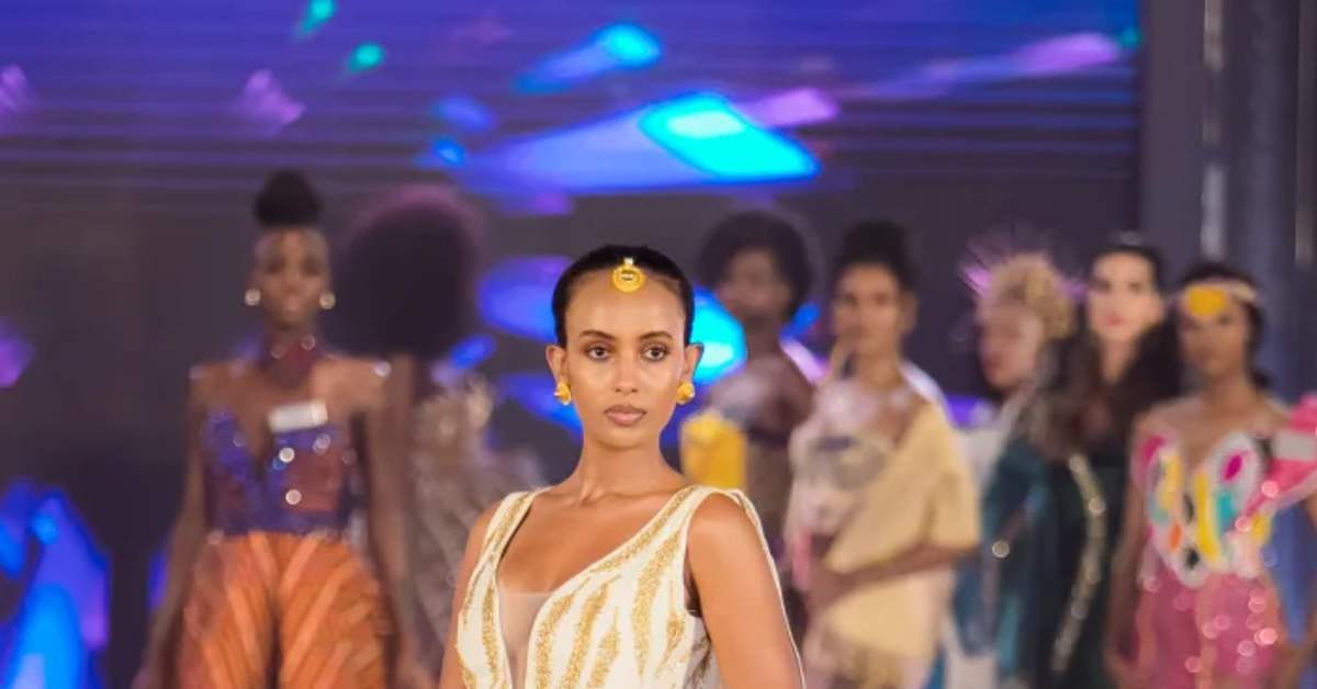 Ethiopian Beauty Queen Wins Miss World Designer Award - Africa in Stunning Enku Design - Rgat ...