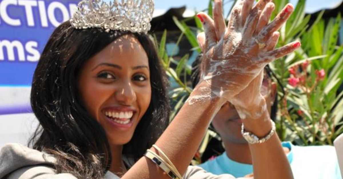 Shamim Ali Attends Global Handwashing Day Event - Miss World