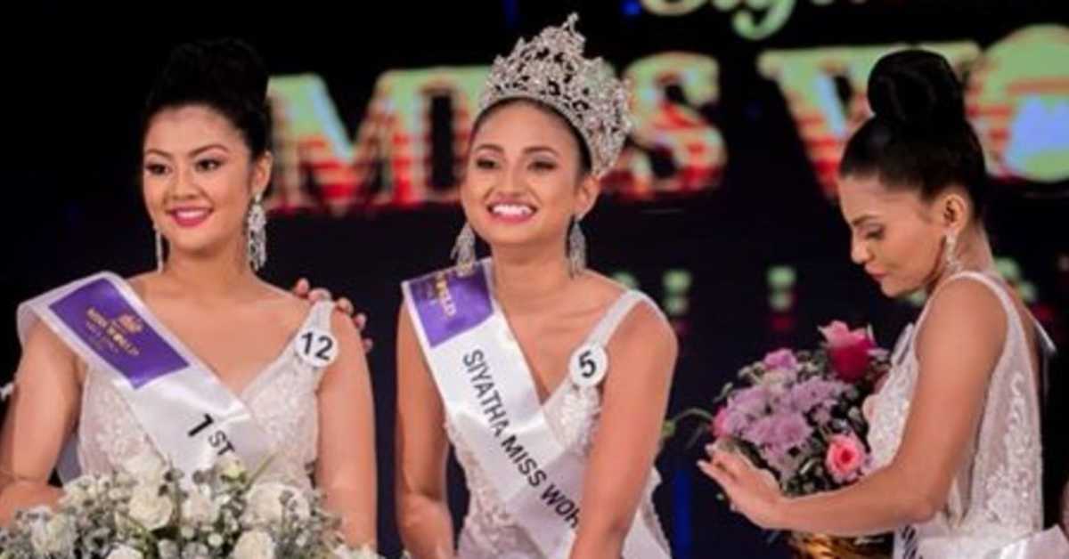 Miss World Sri Lanka 2019 crowned - Miss World