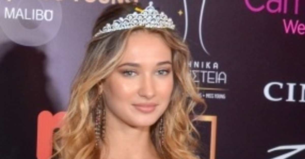 Maria Lepida represents Greece! - Miss World