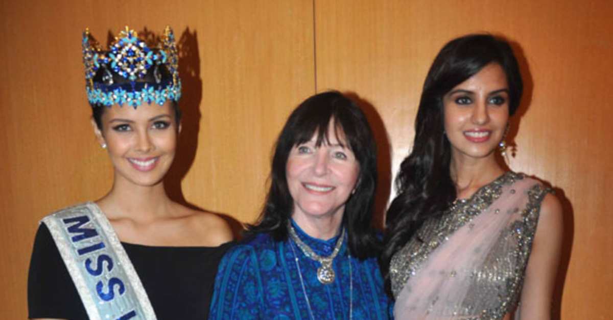 Julia Morley Receives Global Award - Miss World
