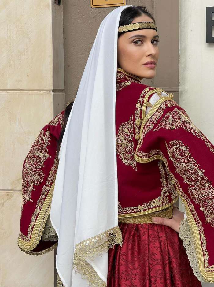 The National Costume of Greece - Samanta Misovits - Miss World 2023 Greece