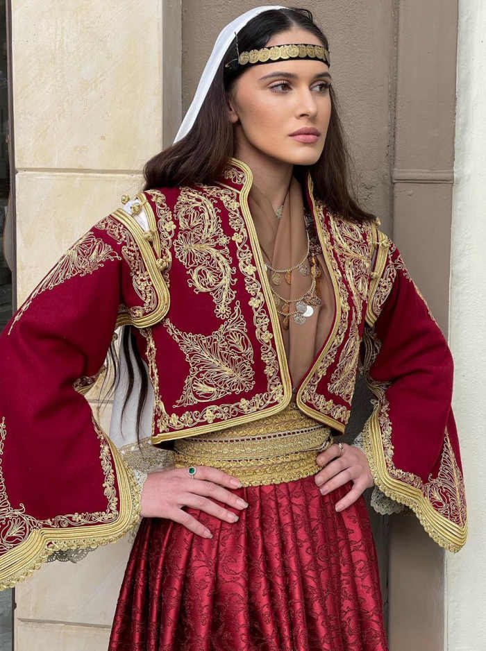 The National Costume of Greece - Samanta Misovits - Miss World 2023 Greece
