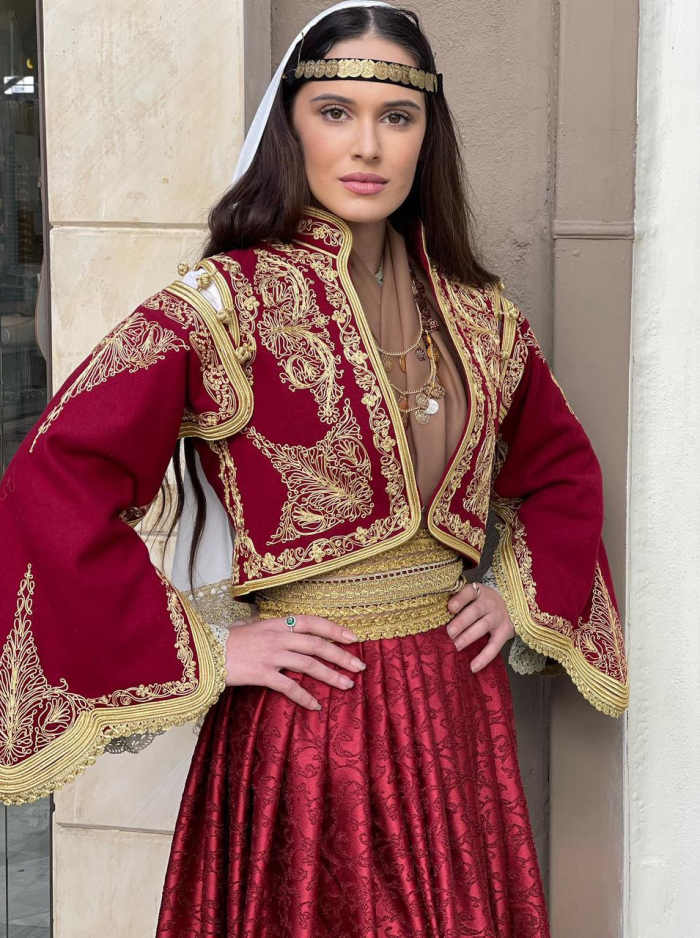 The National Costume of Greece - Samanta Misovits - Miss World 2023 Greece
