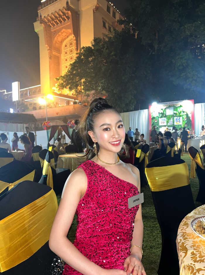 White🤍 Pink🩷 - Kana Yamaguchi - Miss World 2023 Japan