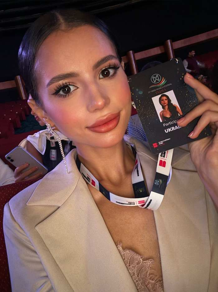 Miss World Ukraine at the Head-to-Head challenge - Sofiia Shamiia ...