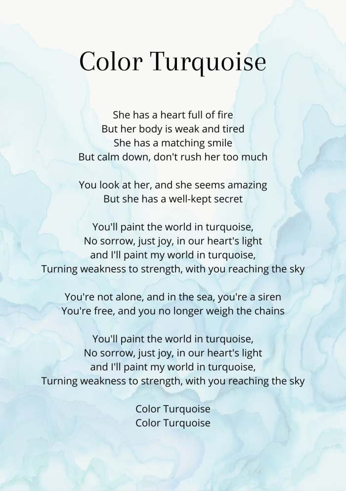 Talent Song: "Color Turquesa" - Ambar Zenteno - Miss World 2023 Chile