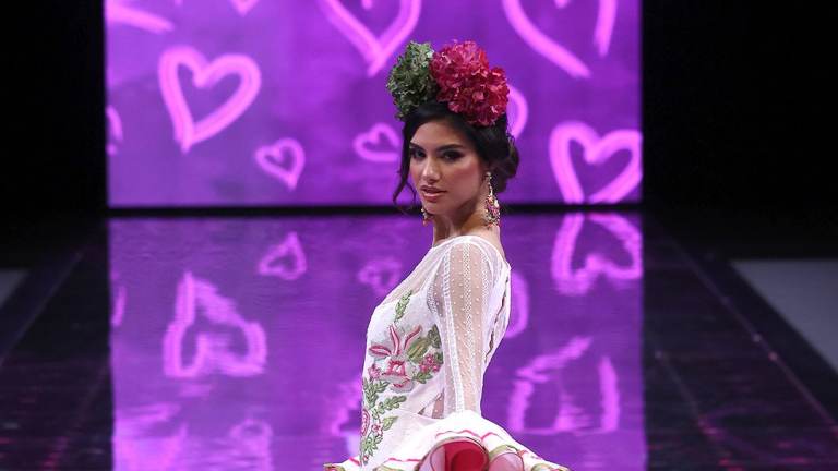 Miss World Spain at the International Flamenco Fashion Week 2024 ...