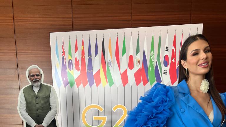 Beauty with a Purpose - G20 Summit - Sonia Ait Mansour - Miss World ...