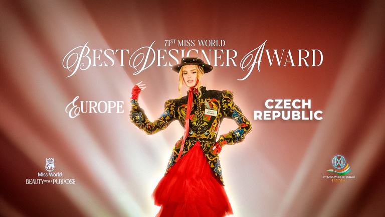 Best Designer Award: Czech Republic wins in Europe - Miss World