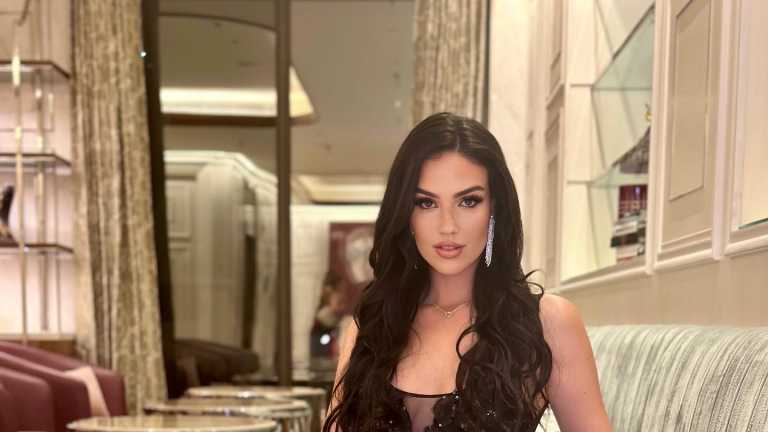 Black 2 piece - Dorcas Hammond - Faith Torres - Miss World 2023 Gibraltar