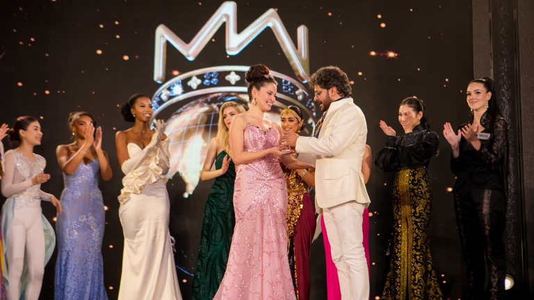 Imen Mehrzi from Tunisia wins the Talent competition - Miss World