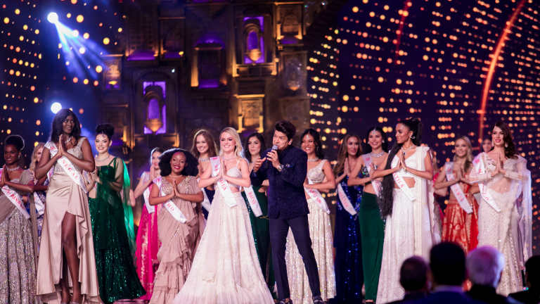 Meet the Top 40 wearing exclusive designs by Archana Kochhar - Miss World