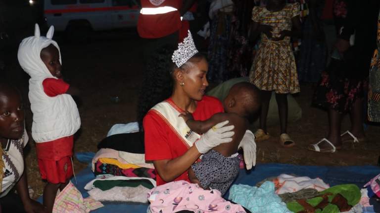 Miss World Uganda and runner-ups help victims of landslide tragedy ...