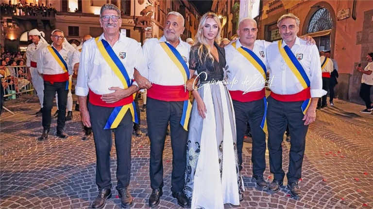 Miss World Italy 2024 is the godmother of “Trasporto Macchina di Santa ...