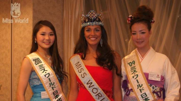 Julia Morley and Miss World celebrate with Variety Club Japan - Miss World