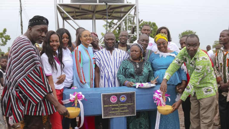 Miss Ghana Foundation & NPA provide water system for Gushegu residents ...