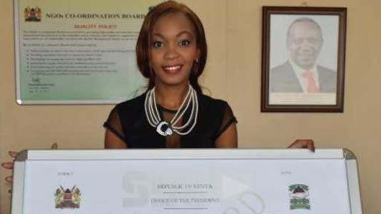 Miss World Kenya 2005 launches her Foundation - Miss World