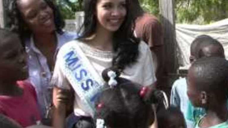 Miss World in Orphanage Collapse Horror - Miss World