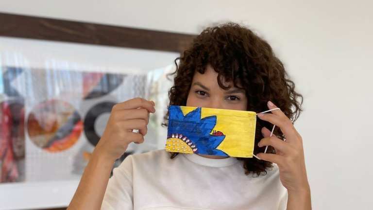 Mask Painting at the Hyatt Regency Hotel - Miss World