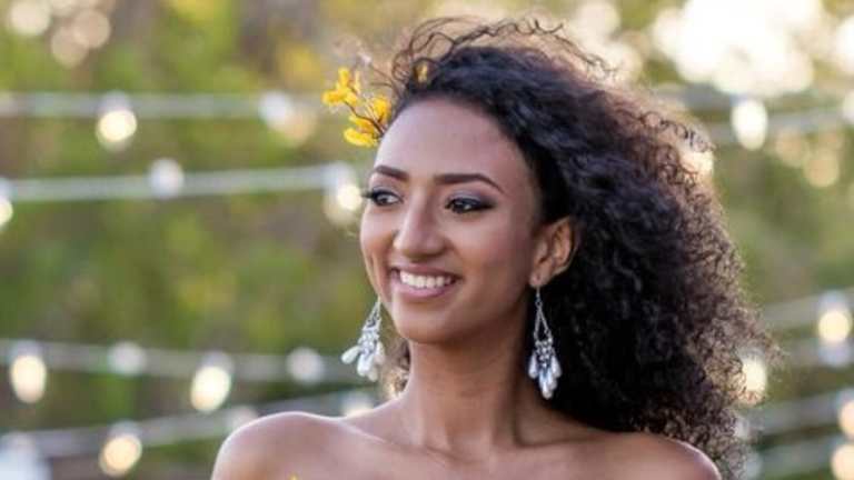 Nazira Colastica represents Curacao! - Miss World