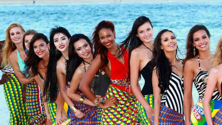 Beach Fashion Finalists Photo Shoot - Miss World