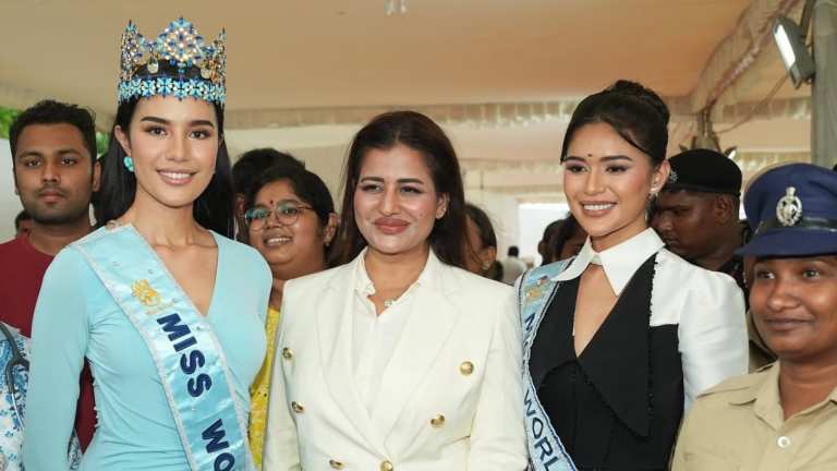 Miss World 2025 Opal Suchata and Miss Asia 2025 Krishnah Gravidez ...