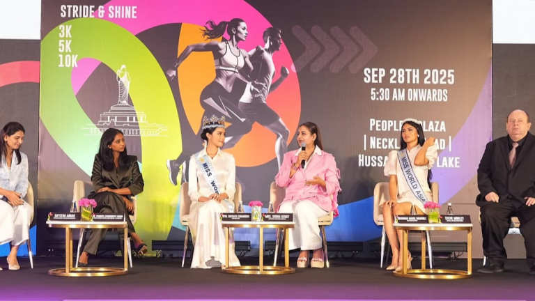 Press Conference Launches 2nd Edition of Pink Power Run in Hyderabad ...