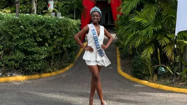Miss World Jamaica attended the Heart Foundation of Jamaica event ...