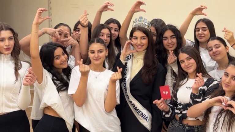 Miss World Armenia Inspires Young Girls Through “Beauty With a Purpose ...