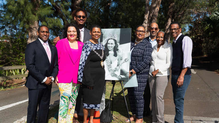 Miss World 1979 Gina Swainson honored with a road dedication ceremony ...
