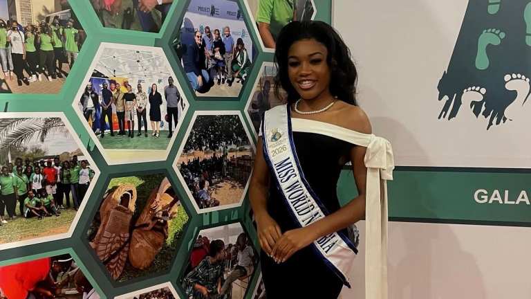 Miss World Namibia Elly Aron Supports Campaign to Help Barefoot ...