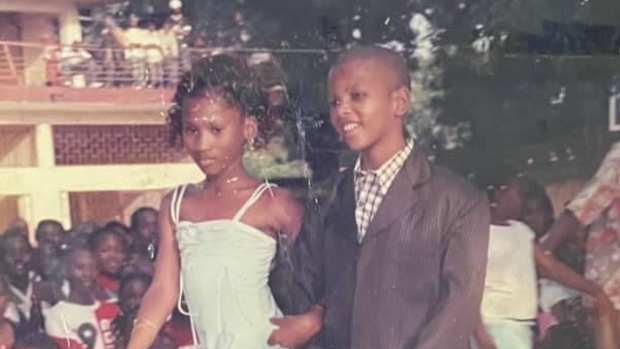 A young black girl from Conakry - Miss World Guinea