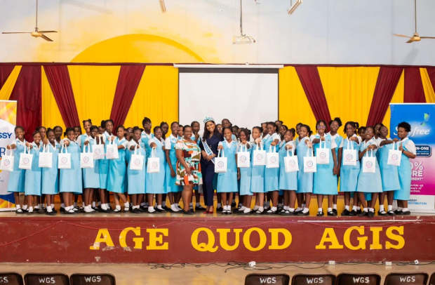 Miss Jamaica World Launches Period Positivity Tour at Wolmer's Girls High School. - Shanique ...