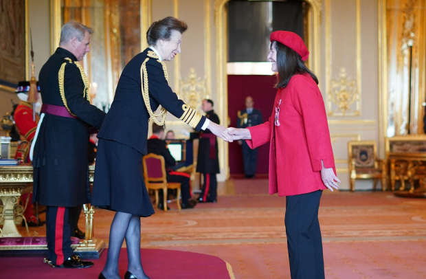 Julia Morley Investiture - Miss World