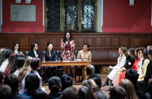 Oxford Union hosts Miss World international ambassadors - Miss World