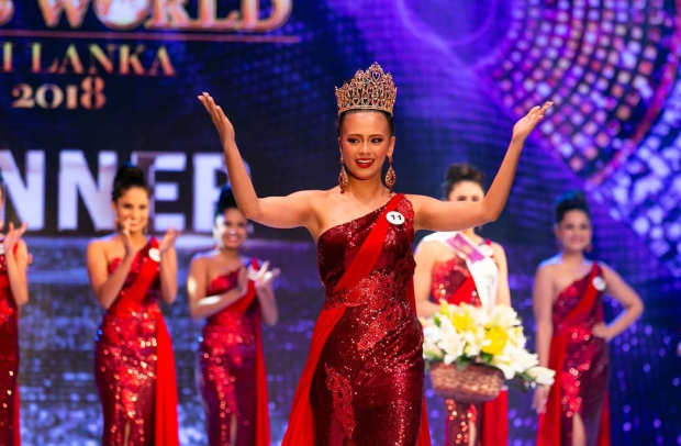 Nadia Gyi represents Sri Lanka! - Miss World