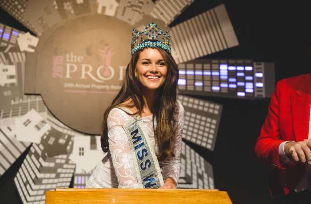 Miss World Star Guest @ UK Prop Awards - Miss World