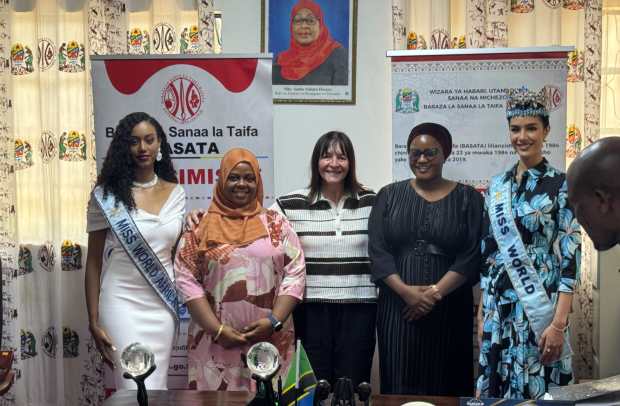 Miss World and Miss World Africa visit Tanzania’s National Arts Council ...