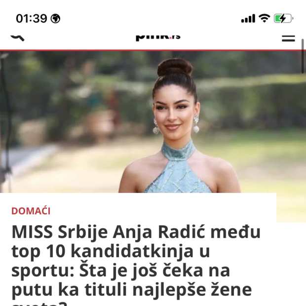 Anja Radić - Miss World 2023 Serbia