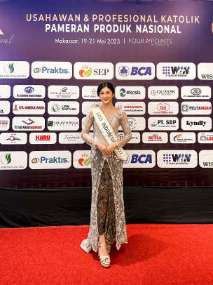 Miss World Indonesia and Economy - Audrey Susilo - Miss World 2023 ...