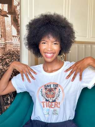 Miss World Botswana Joins The Save The Tiger Campaign - Lesego Chombo - Miss World 2023 Botswana