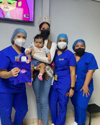 Miss World Panama 2022 visits children’s hospital - Miss World