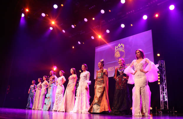 Contestants sparkle in their World Designer gowns - Miss World