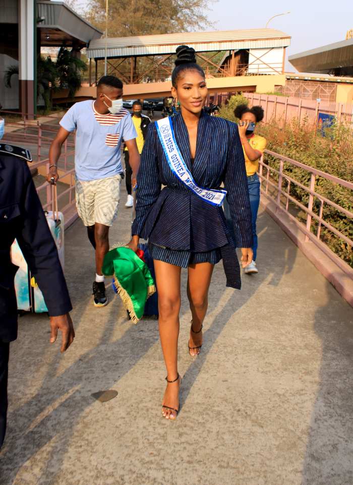 Puerto Rico la Guinée arrive - Miss World Guinea