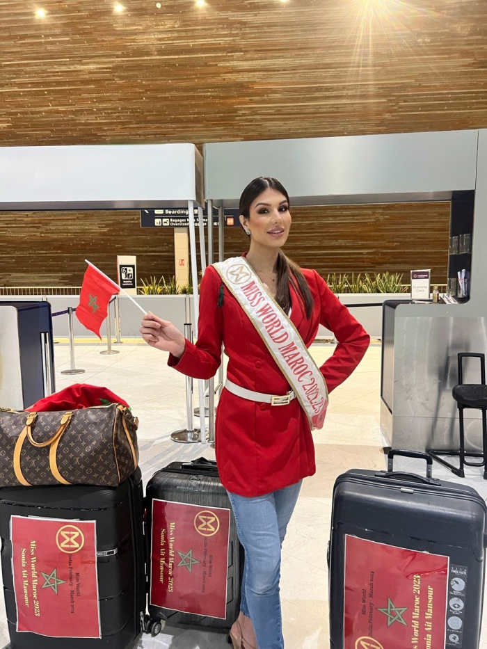 It is time now for MOROCCO - Sonia Ait Mansour - Miss World 2023 Morocco